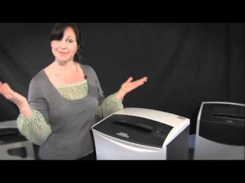 Fellowes c-220 PowerShred Strip-Cut Shredder - YouTube