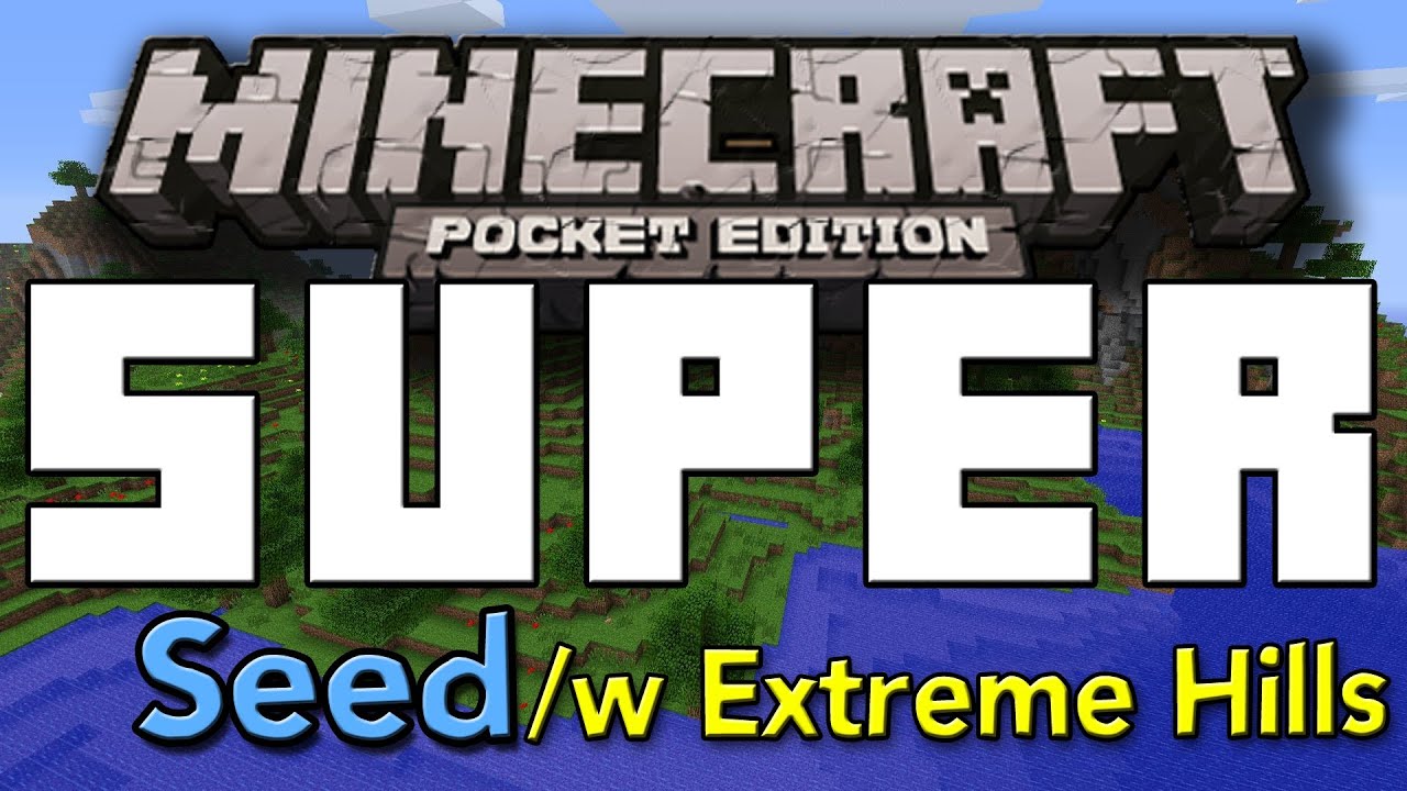 Extreme Hills Seed - Minecraft Pocket Edition - YouTube