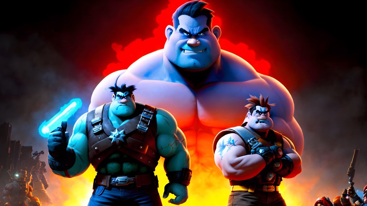 Wreck-It Ralph & Gears of War Hero Save the Arcade! - YouTube