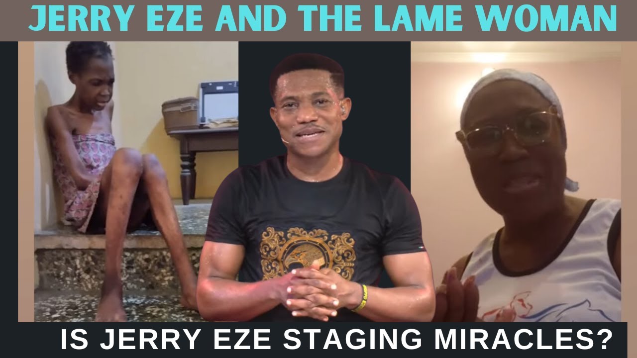 Is Jerry Eze staging Miracles? The Preacher and the Lame Woman - YouTube