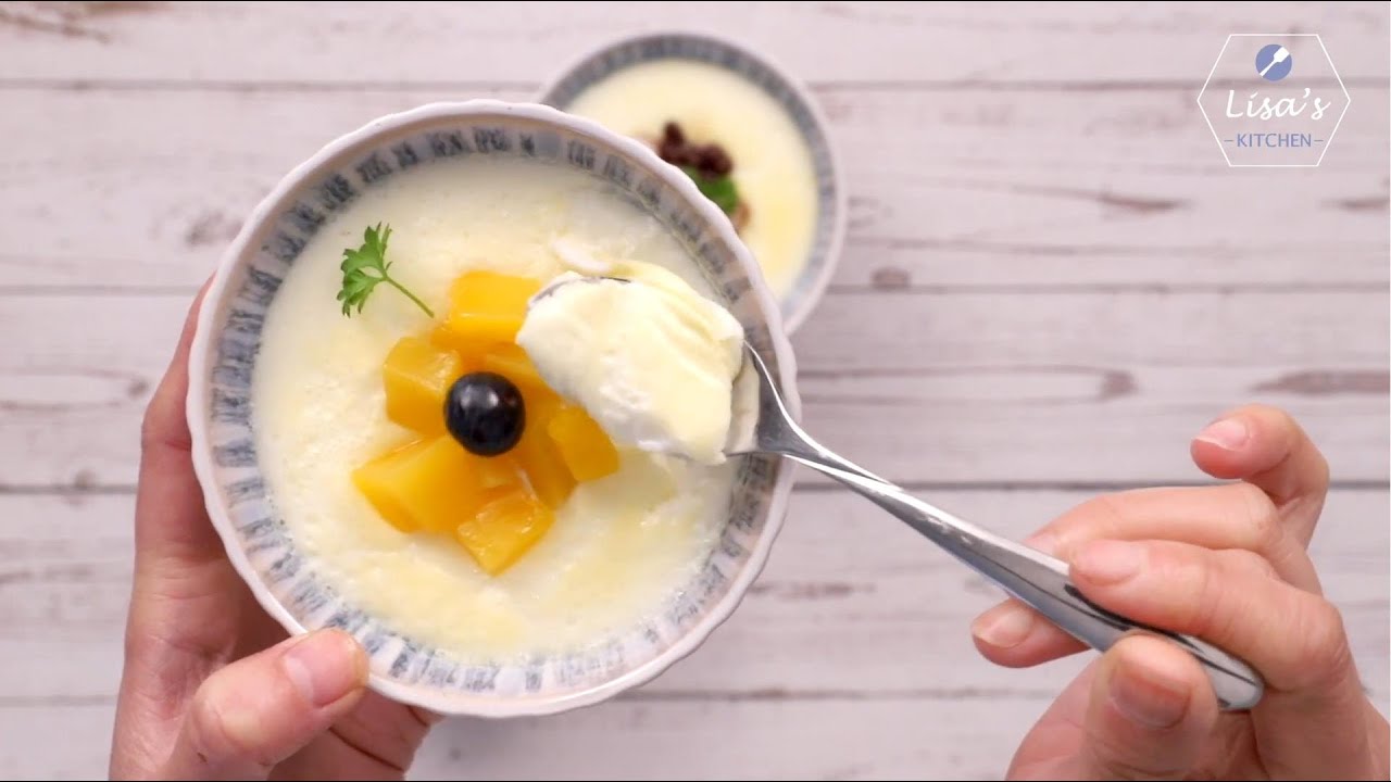 双皮奶，嫩滑得好像豆腐一样 Double Skin Milk Pudding - YouTube