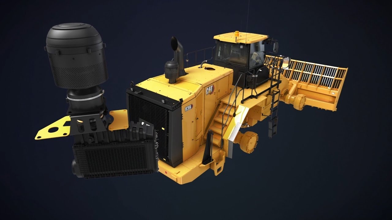 Cat® 988 Large Wheel Loader to 836 Landfill Compactor | Conversion ...