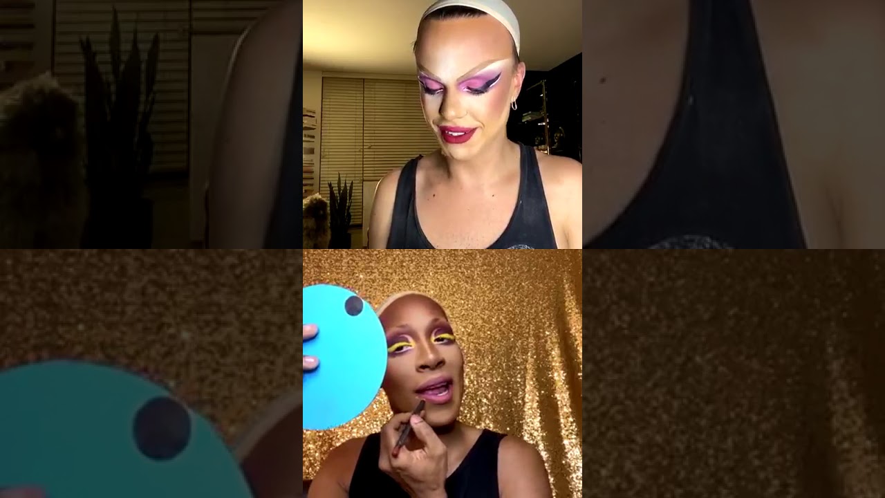 Nicky Doll from ru Paul drag race Instagram live from March 19,2020 ...