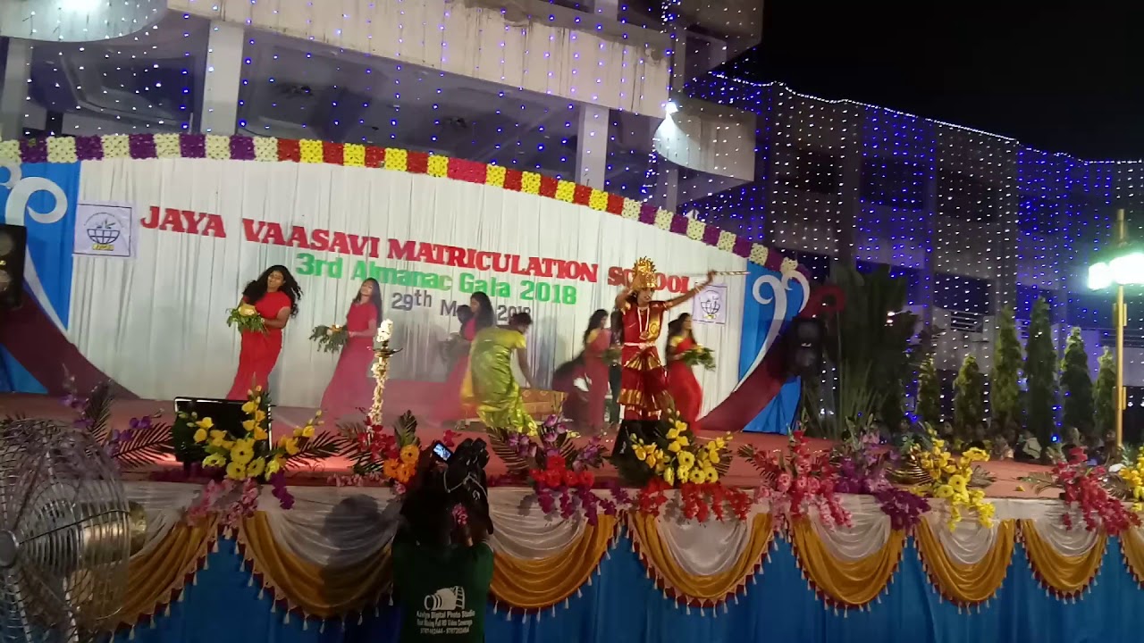 JVMS Amman dance in Annual day 2017-2018. - YouTube