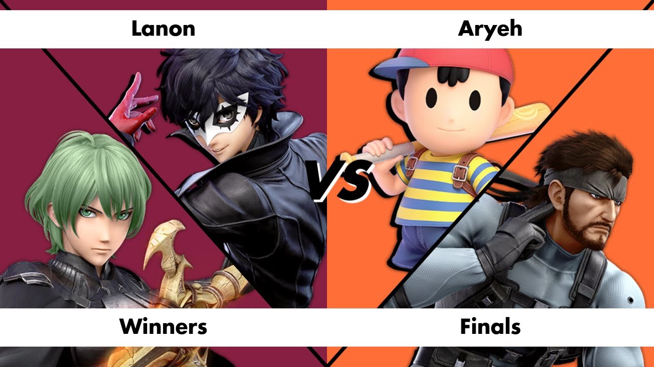 RiB: Aryeh (Ness/Snake) vs Lanon (Joker/Byleth) - Smash Ultimate SSBU ...