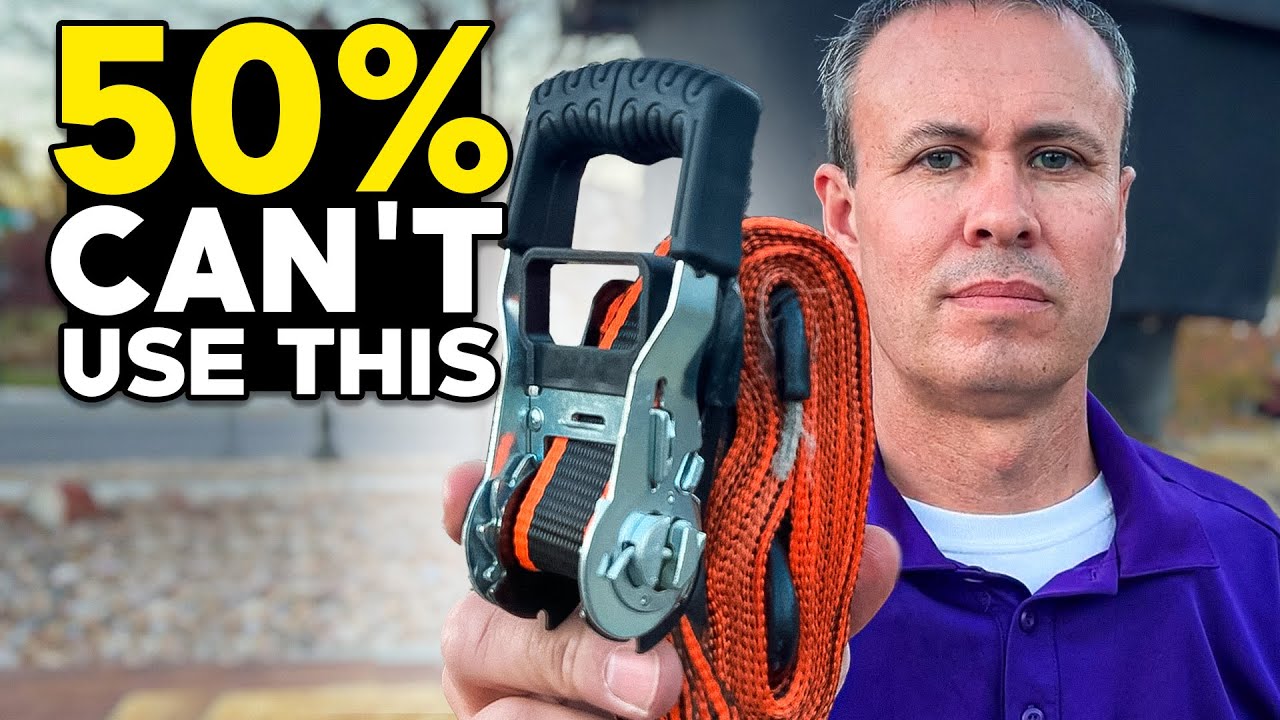 Ultimate Guide to Using Ratchet Straps Right (7 Steps) - YouTube