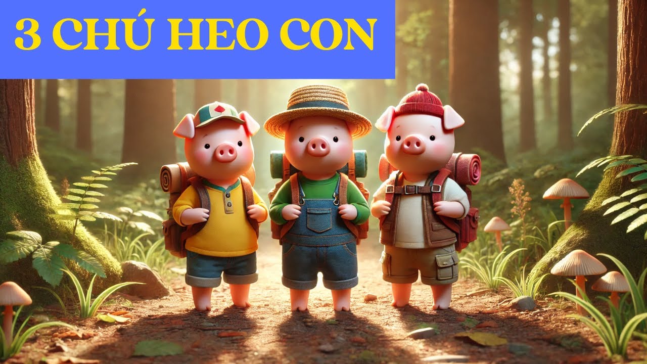 3 Chú Heo Con - Truyện Cổ Tích Kinh Điển | Bé Đáng Yêu - Kỹ Năng Siêu ...