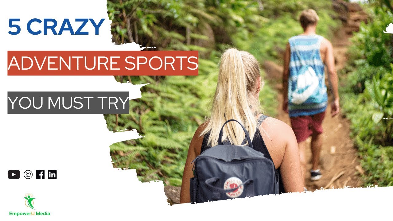 5 Crazy Adventure Sports You Must Try | Travel On A Budget - YouTube