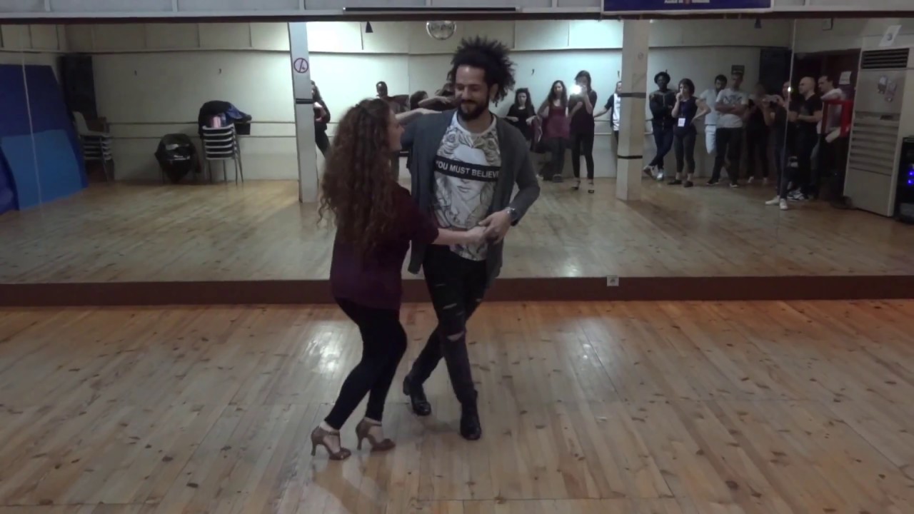 Saly & Youss - Salsa Class ON1 - Pink Tolosa Weekend 2017 - YouTube