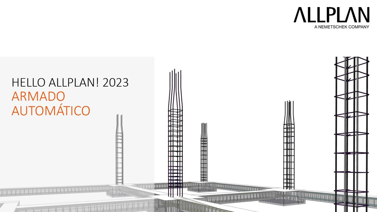 Hello Allplan! 2023 - Armado automático - YouTube