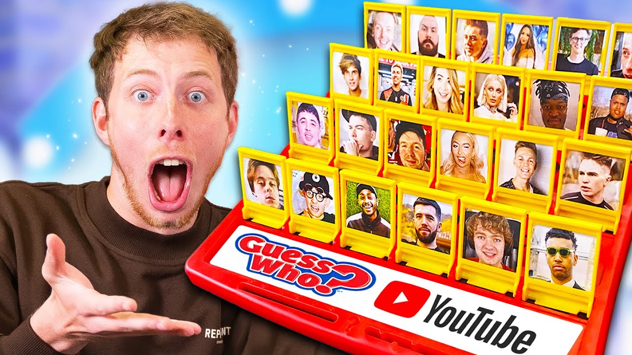 Guess Who Youtuber Edition Youtube