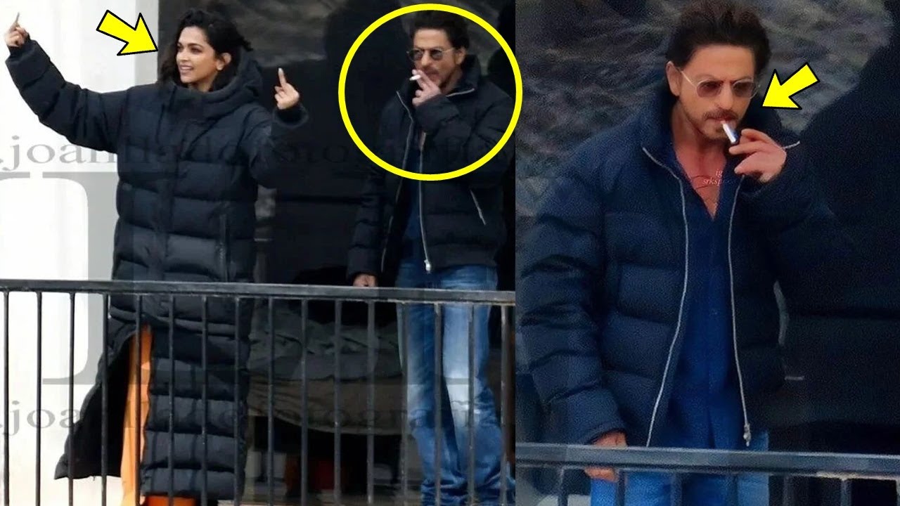 Shahrukh Khan Smoking In Public