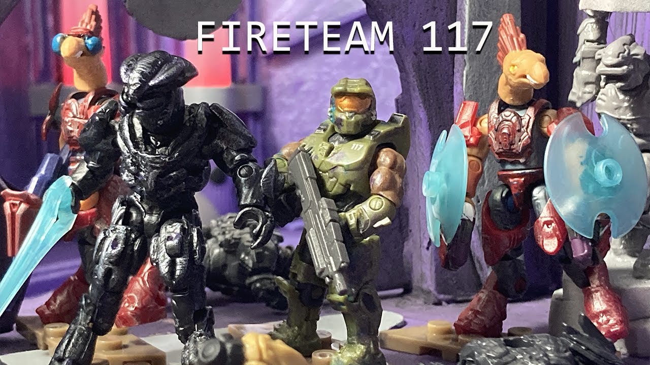 Halo Infinite Custom Fireteam 117 Mega Construx - YouTube