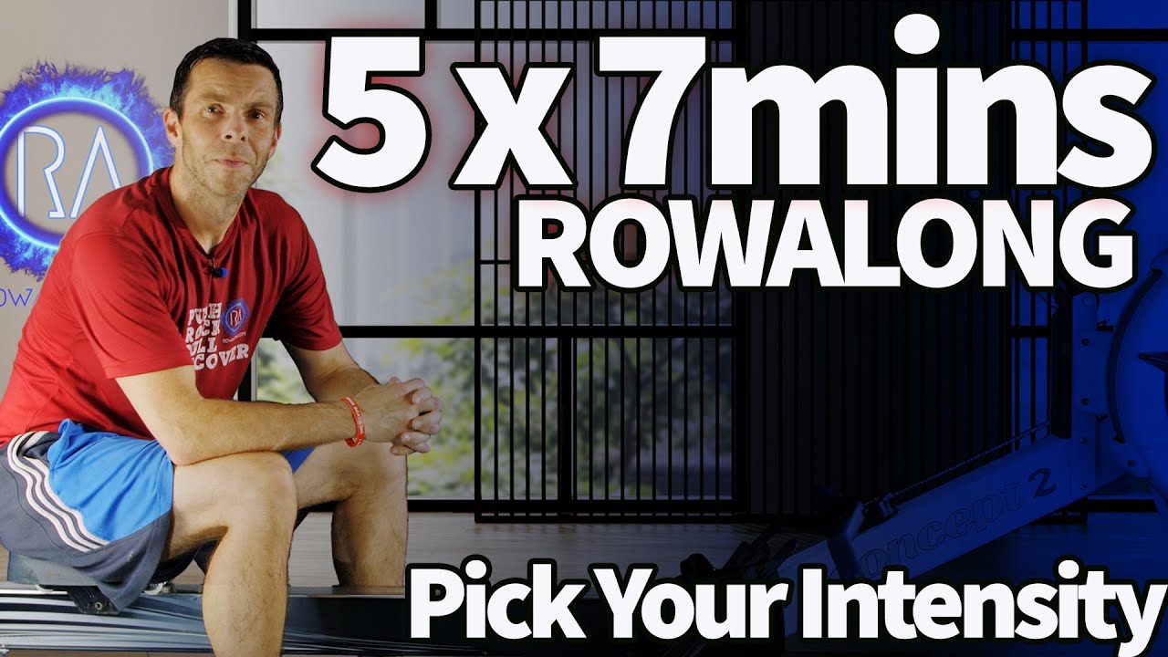 Indoor Rowing Workout - 5 x 7mins - As Intense as you like - Standalone ...
