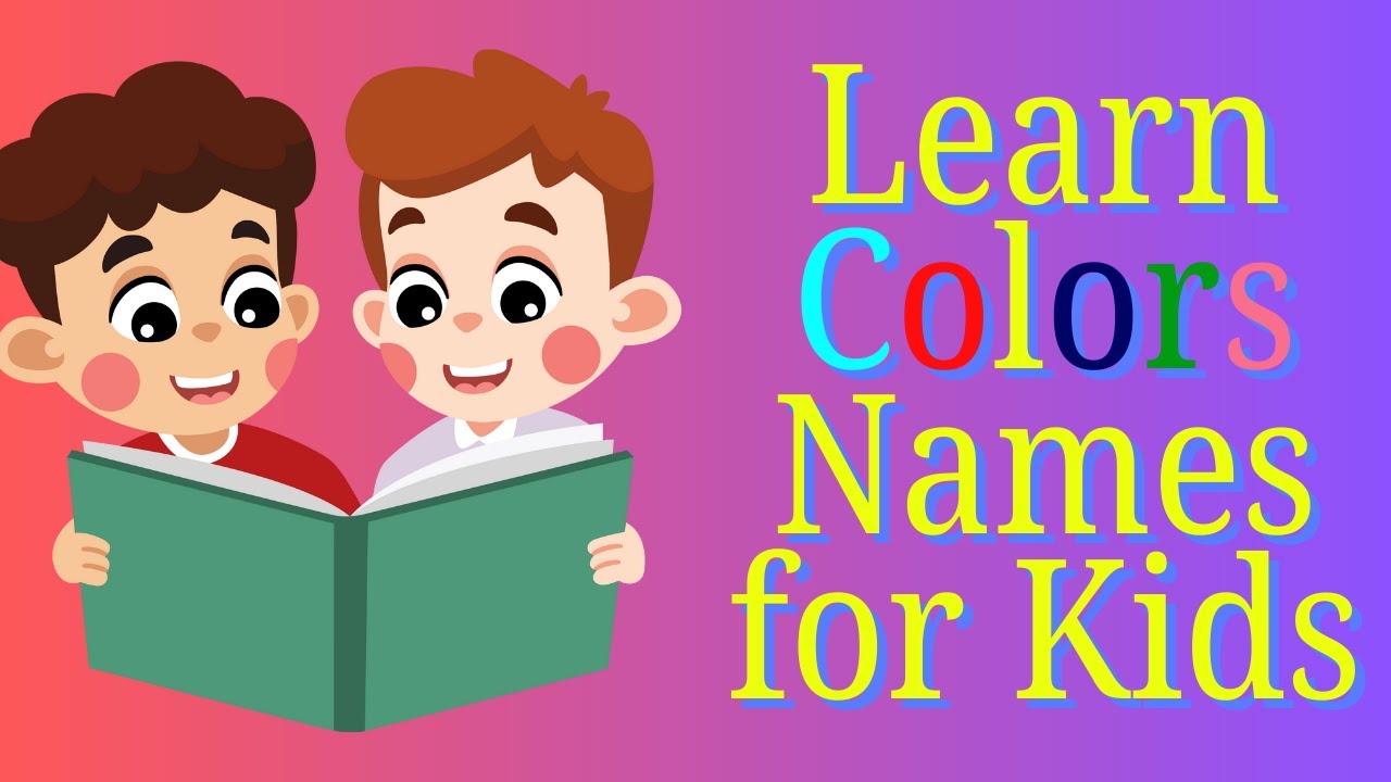 Smile Sprouts - Learn Color Names for Kids #colors #colorname - YouTube