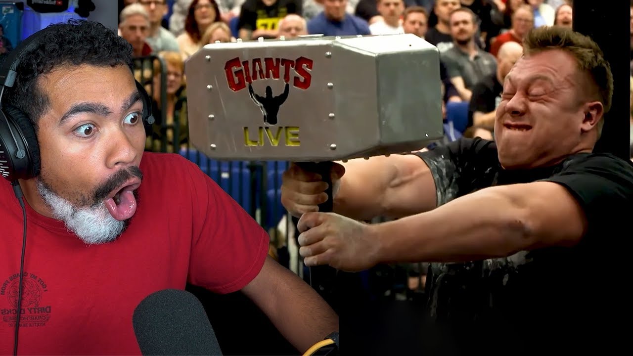 The Thor Hammer Hold Competition - YouTube