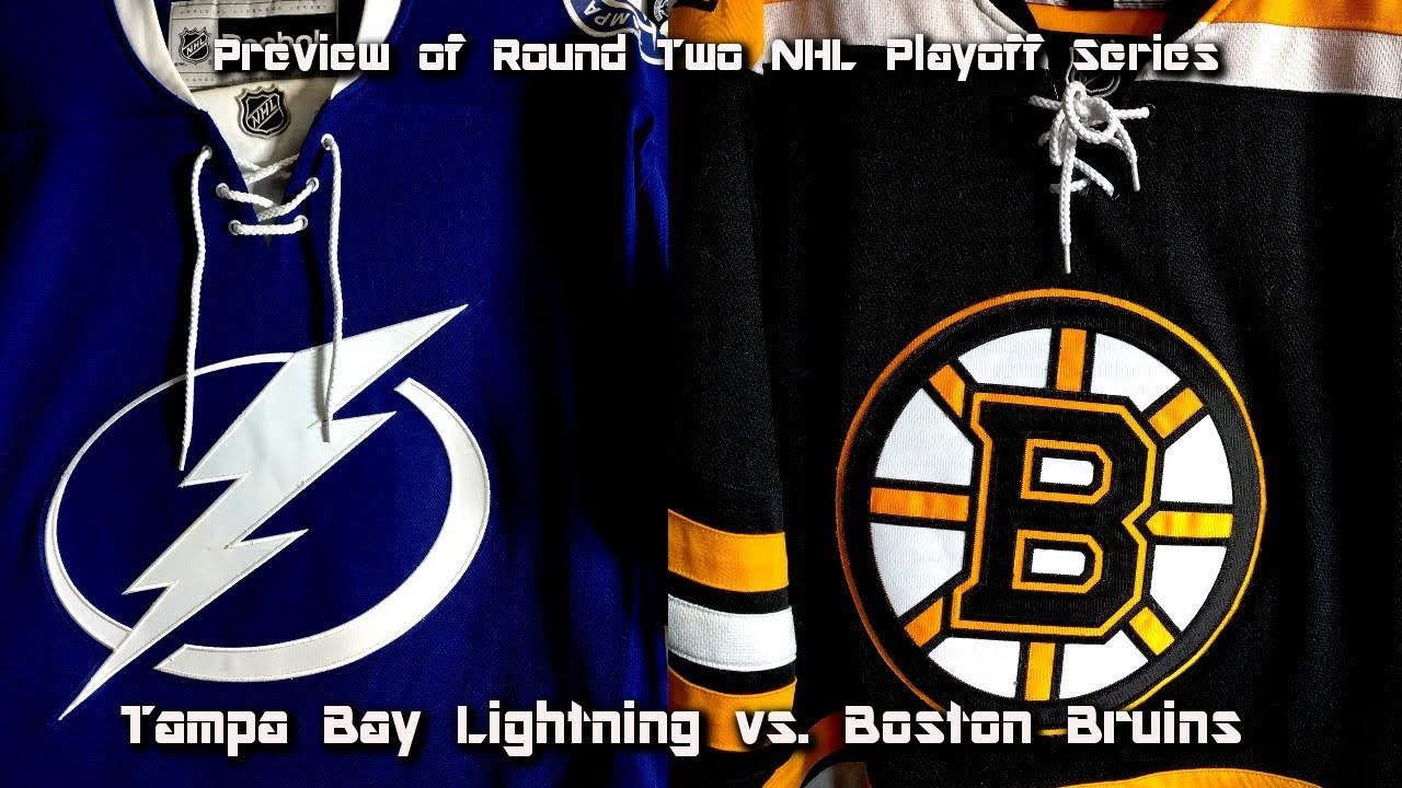 Round Two Playoff Preview of Lightning vs Bruins - YouTube