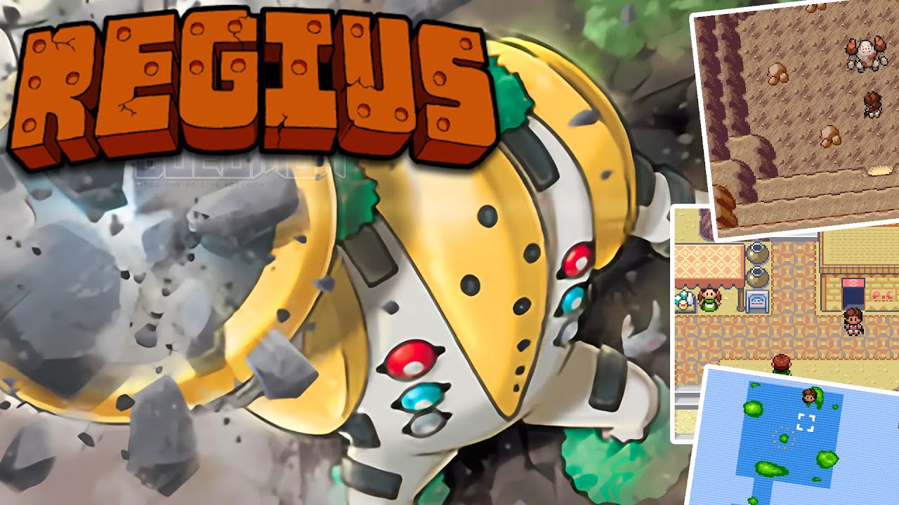 Pokemon REGIUS - GBA ROM Hack, New Region Regius Archipelago with over ...