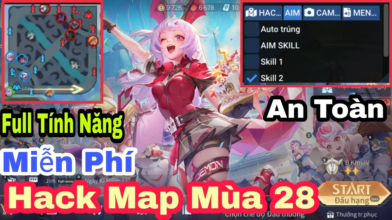 HACK MAP LIÊN QUÂN MÙA 28, Full Nhiều Chức Năng, Auto Trúng Địch An Toàn Mới Nhất - Hack MAP LQ ...