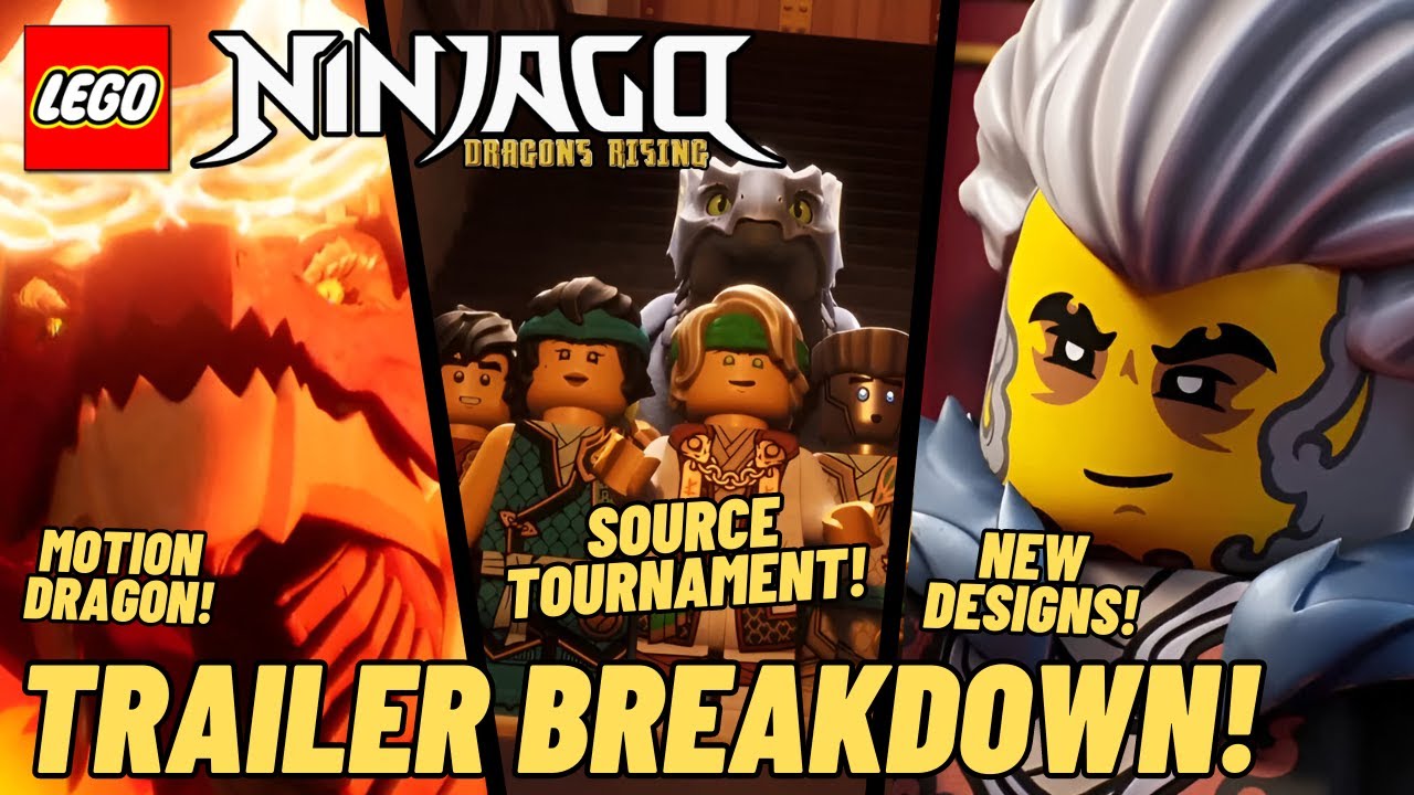 Season 2 Part 2 Teaser Trailer Reaction & Breakdown! 🐉 Ninjago Dragons ...