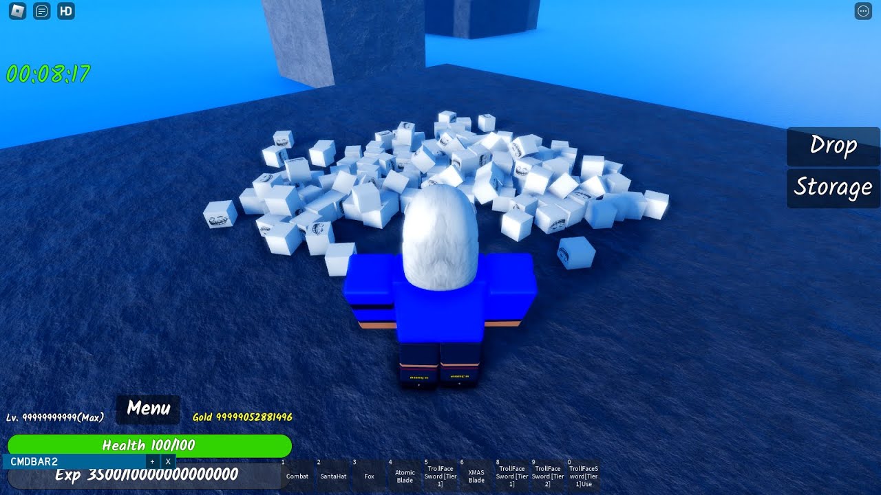 👑 ConRock Piece เเจก Troll Face ไว้ทำดาบ TrollFaceSword[Tier2] ถ้าLive ...