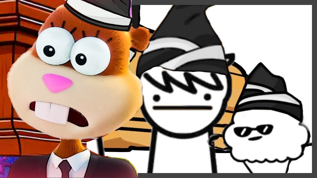 Saving Bikini Bottom The Sandy Cheeks Movie & Asdfmovie Coffin Dance ...