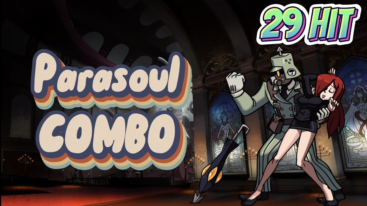 Parasoul COMBO | 29 Hits | Skullgirls Mobile - YouTube