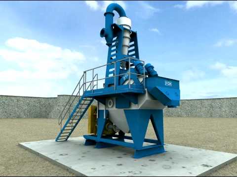 CDE EvoWash Sand Washing Plant - YouTube