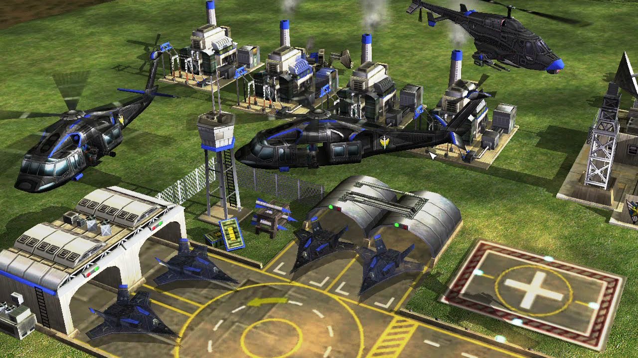 Mega Fortress USA vs RUS - Command & Conquer Generals ROTR HanPatch ...