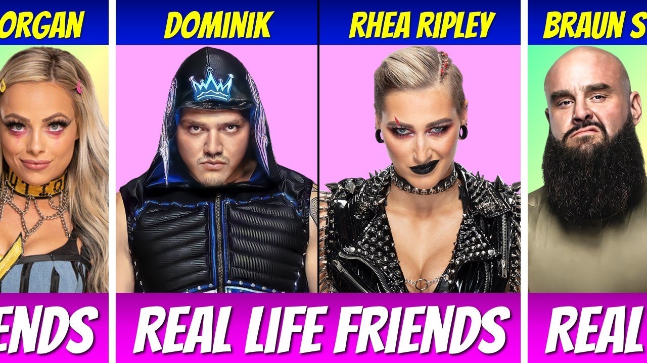 uWWE Wrestlers and Their Real Life Female Best Friends! - YouTube