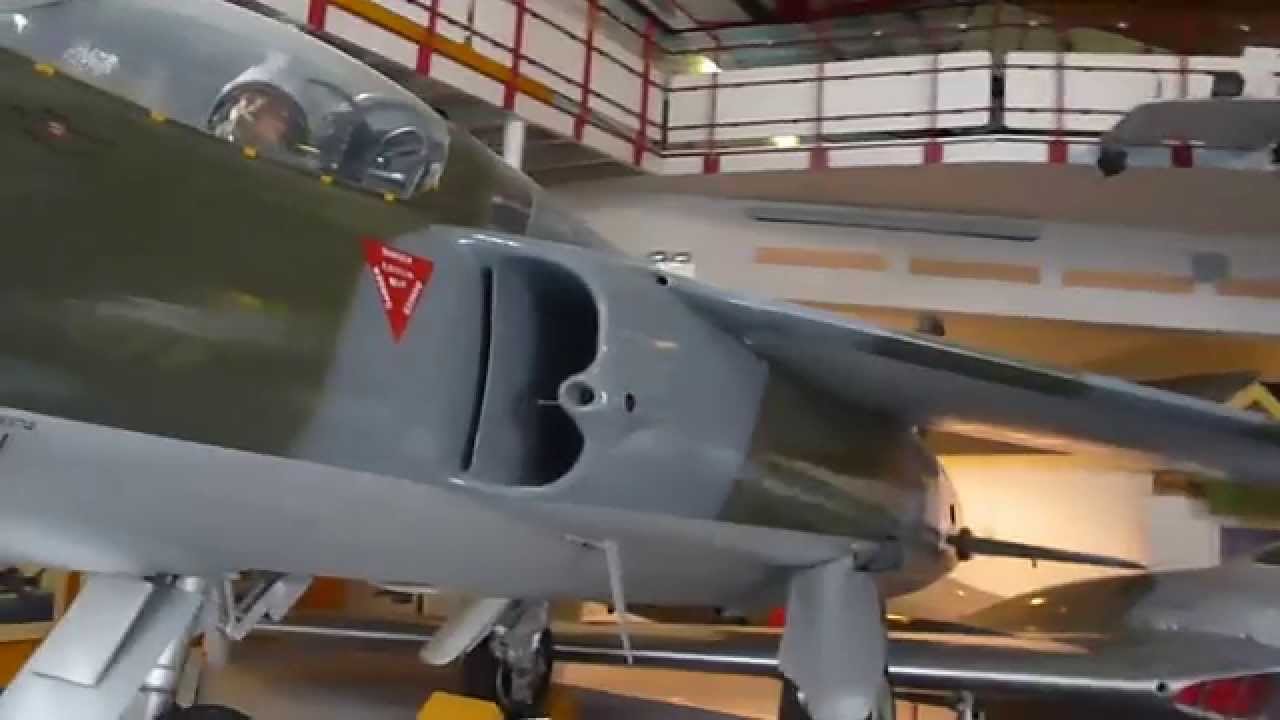 Folland Gnat MK1 Jet Aircraft at Southampton - YouTube