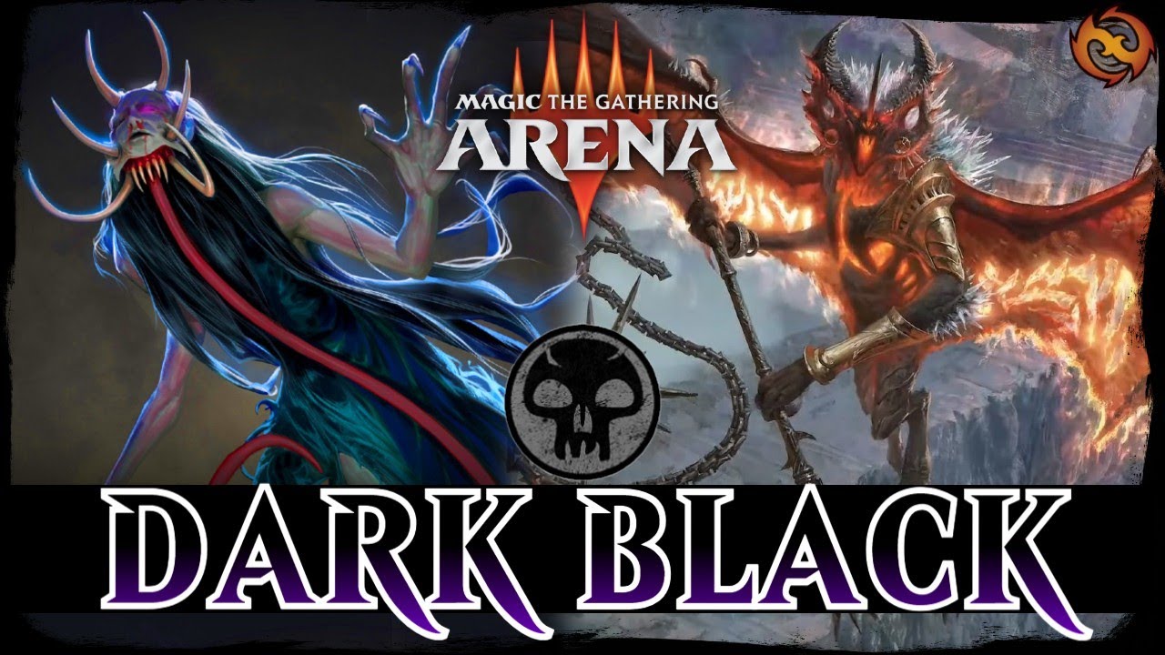 ULTIMATE DARKNESS | MTG Arena - Mono Black BEST OF Vampire Demon Life ...