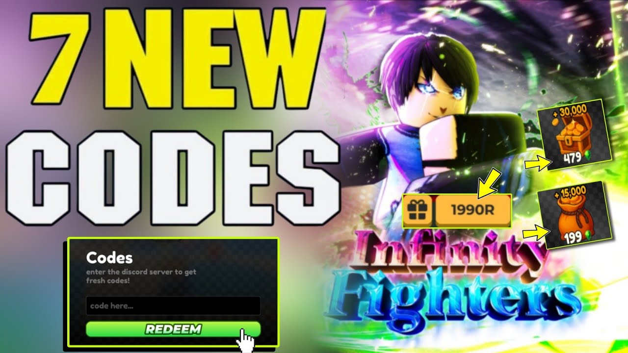 *NEW CODES* FOR INFINITY FIGHTERS 2025 ROBLOX INFINITY FIGHTERS CODES ...