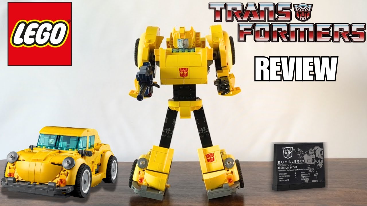LEGO Bumblebee REVIEW (10338 ) - LEGO Transformers - YouTube