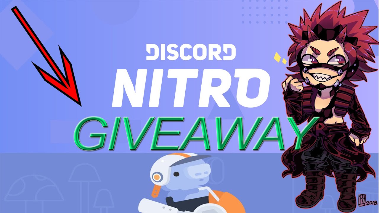 DISCORD NITRO GIVEAWAY!!! - Link in description |Join my discord ...