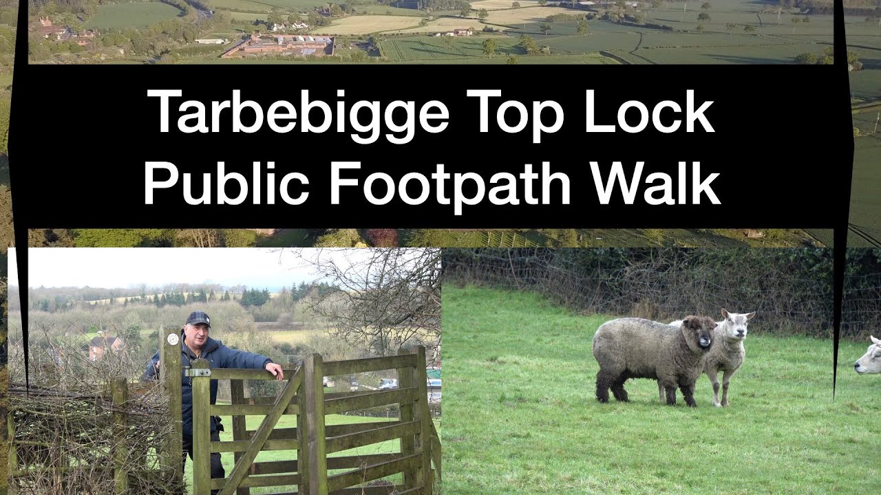 Tardebigge Top Lock Public Footpath Walk - YouTube