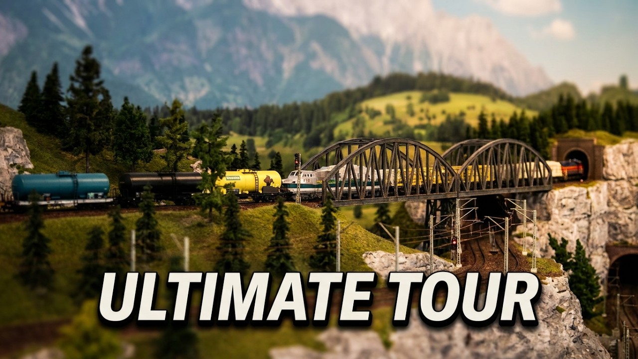 Eisenbahnwelt Rabland Complete Tour, Italy's Largest Model Railroad ...