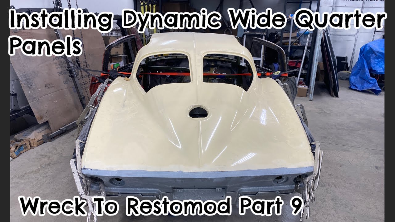 Installing 1963-1967 Dynamic Corvette Wide Quarter Panels On The ...