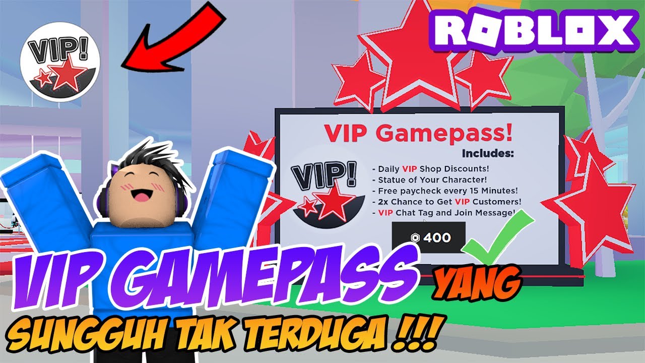 FAKTA VIP Game Pass My Restaurant Yang Belum Kalian Tau CHECK || Roblox ...