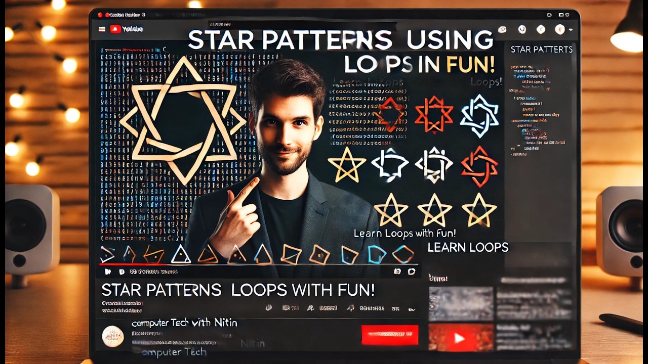 How to Create a Basic Star Pattern | Easy Step-by-Step Tutorial - YouTube