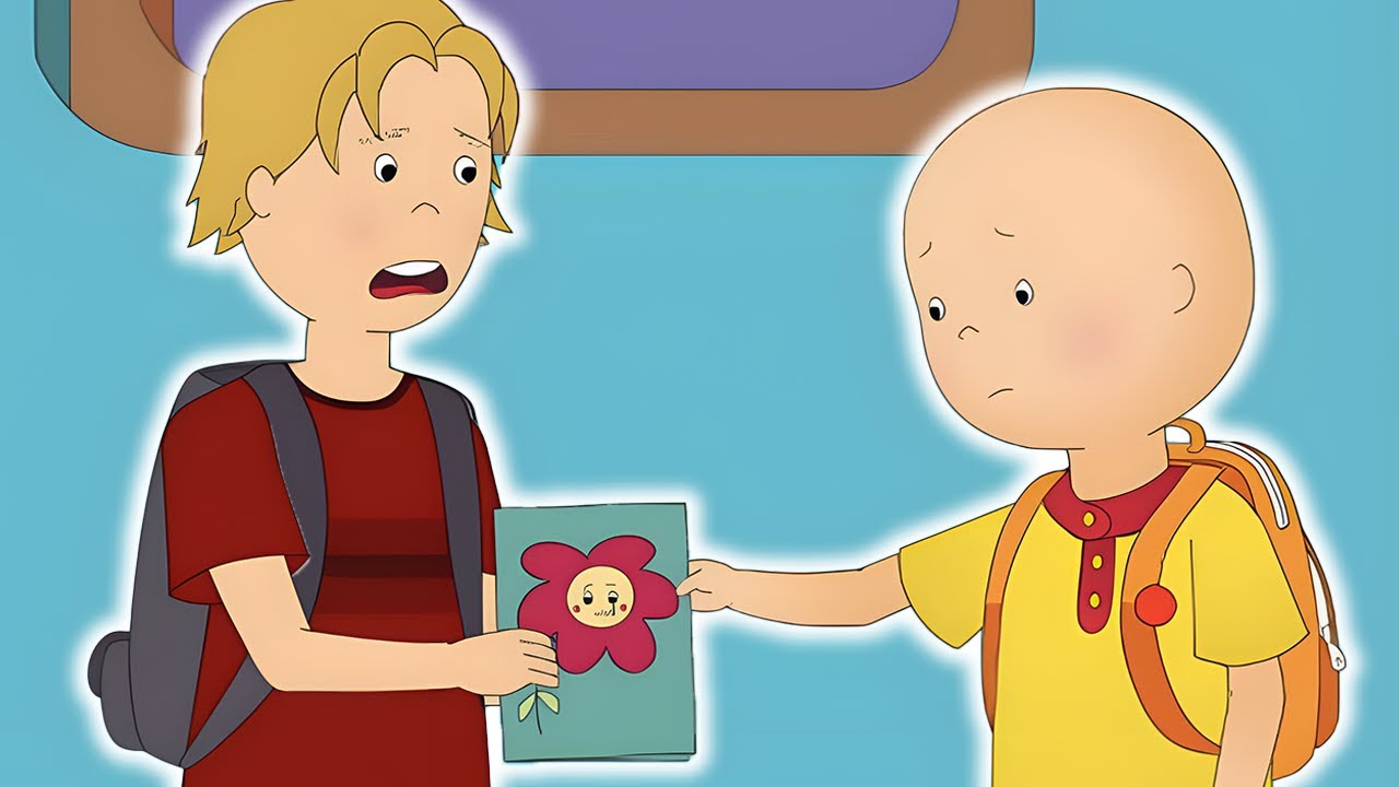 The Apology | Caillou Cartoon - YouTube