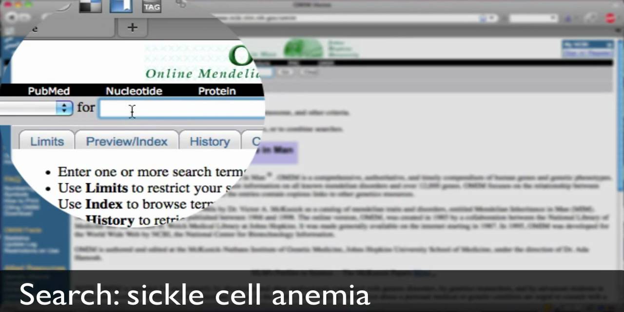 NCBI OMIM Tutorial - YouTube
