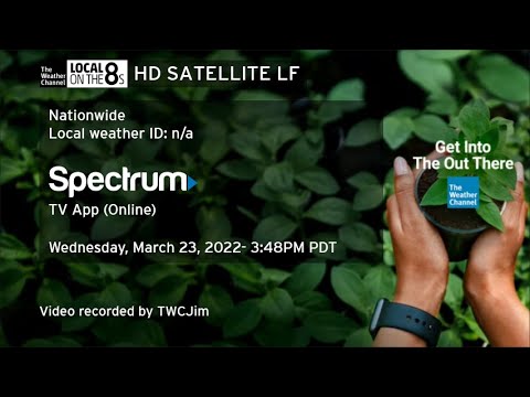 TWC HD Satellite Local Forecast- Mar. 23, 2022- 3:48PM PDT - YouTube