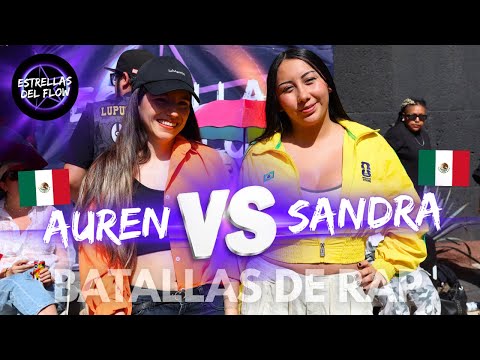⭐️SANDRA vs AUREN • Octavos🏆 Estrellas Del Flow México T2🔥 #batallasderap #freestyle #mujeres 