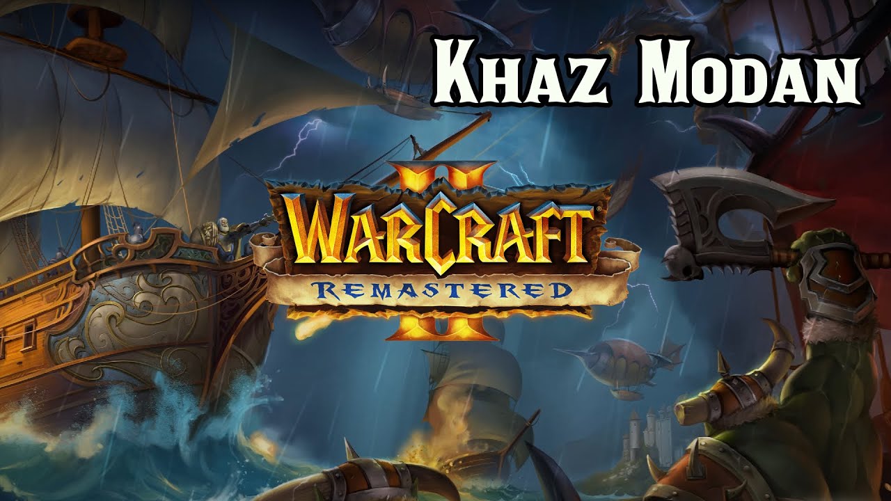 Warcraft 2 Remastered - Human Campaign Part 2: Khaz Modan - YouTube