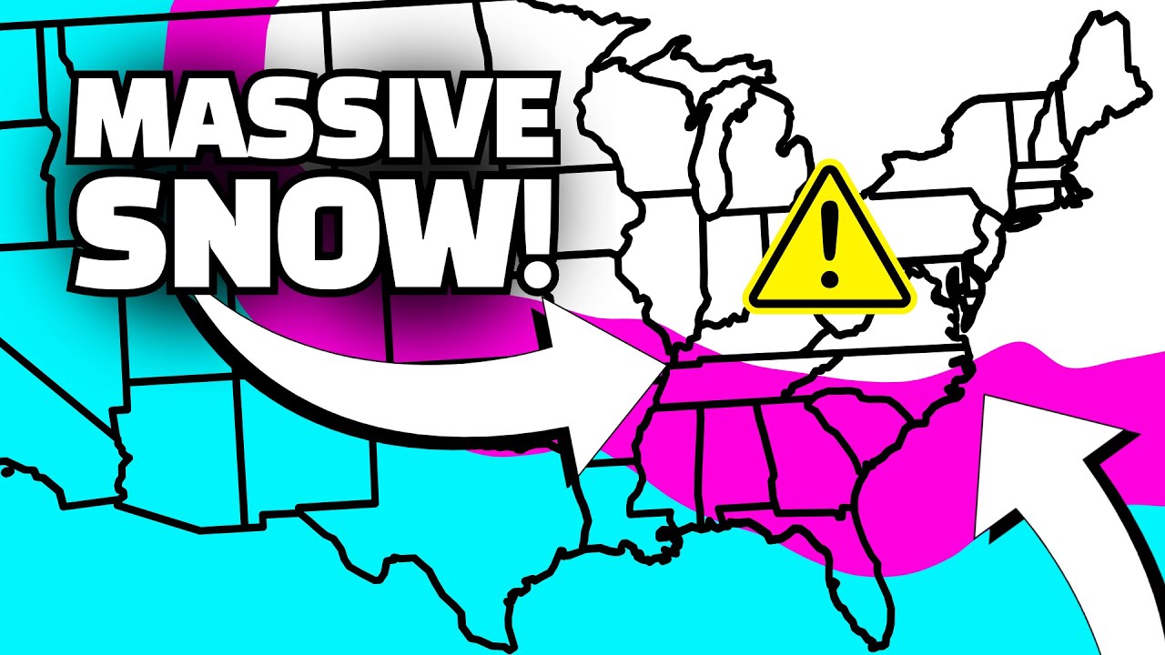 This VERY HARD Winter Storm Bringing 10 Feet Of SNOW... - YouTube
