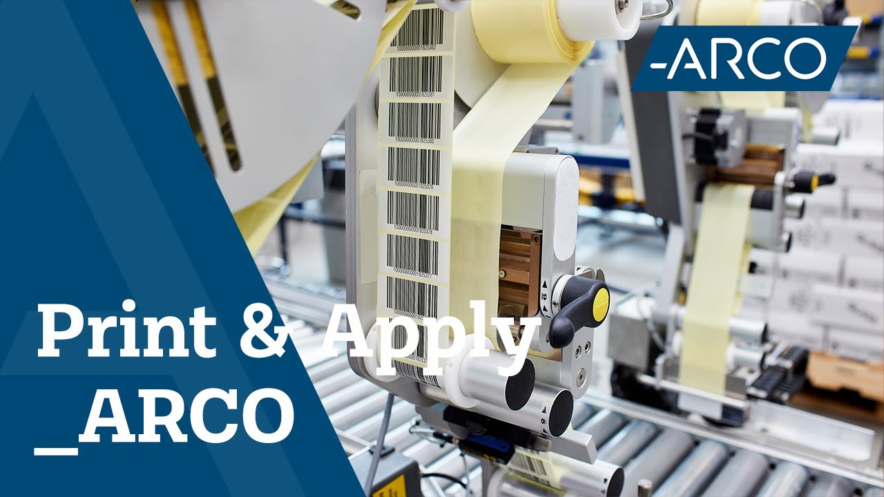 Print & Apply unit - Internal Logistics & Supply Chain Machines - ARCO ...