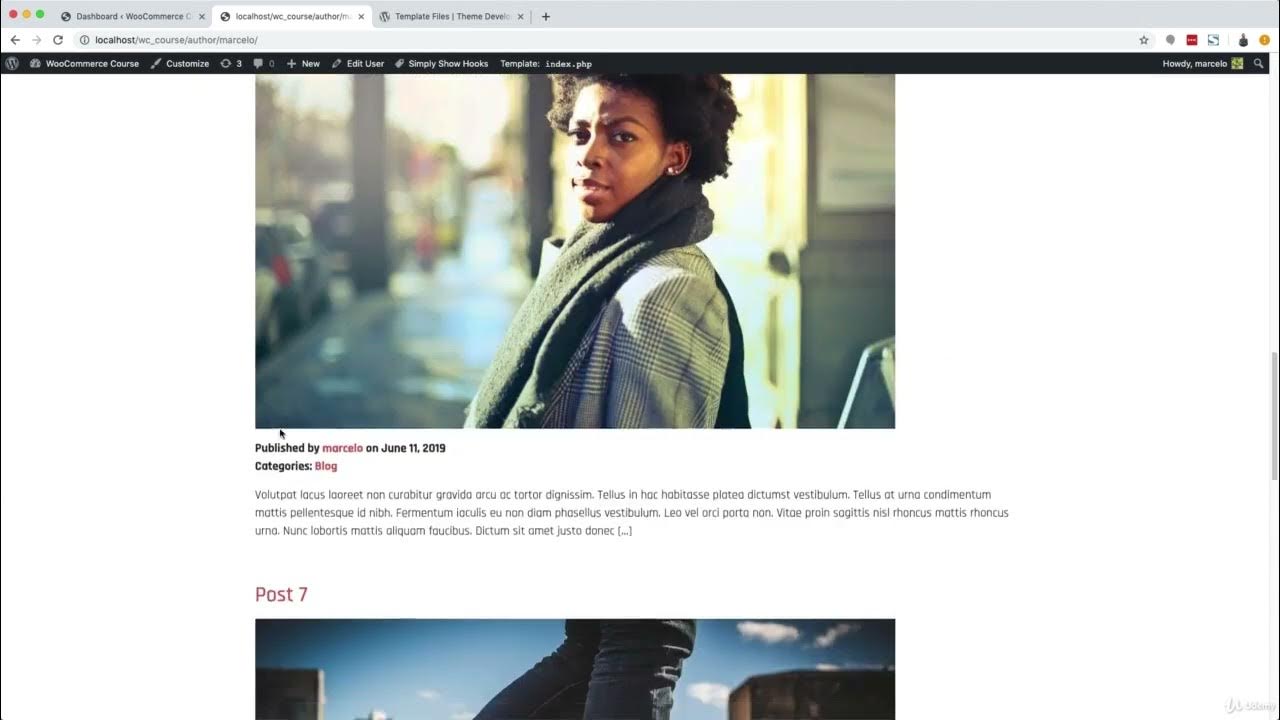 063 Creating inner page templates part 4 archive pages - YouTube