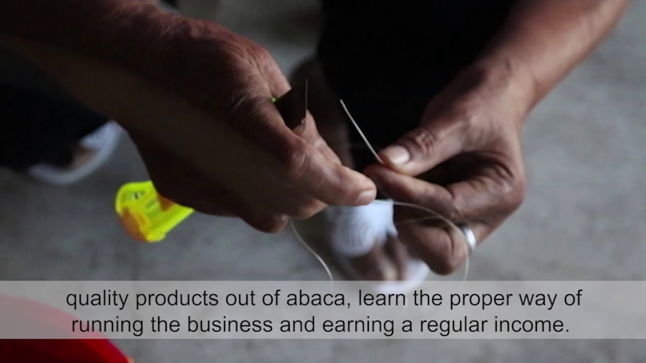 SLP Sibol: Buntis Handloom Sinamay Weavers Association - YouTube