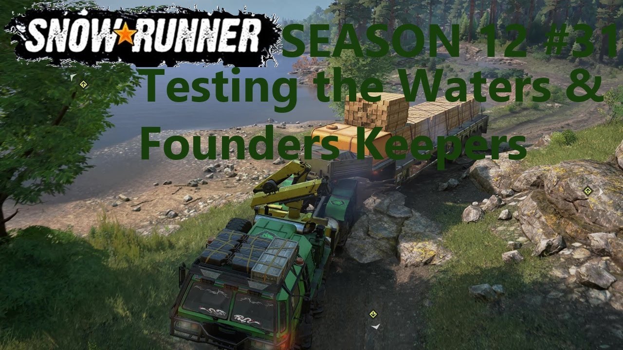 SnowRunner Season 12 NORTH CAROLINA Reactive Zone Testing the Waters ...